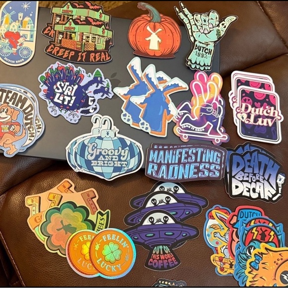 Dutch Bros | Other | Mega Bundle Of Dutch Bros Stickers | Poshmark